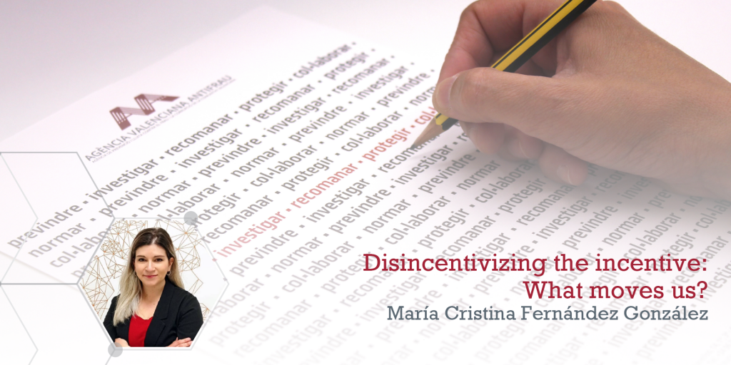 Disincentivizing the incentive: What moves us? - Antifraucv