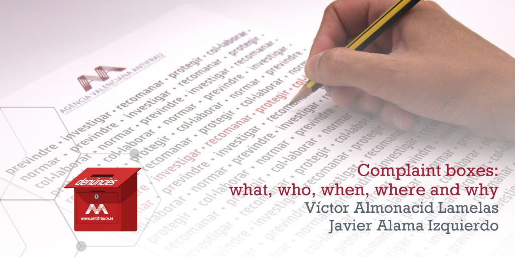 Complaint boxes: What, Who, When, Where and Why - Antifraucv